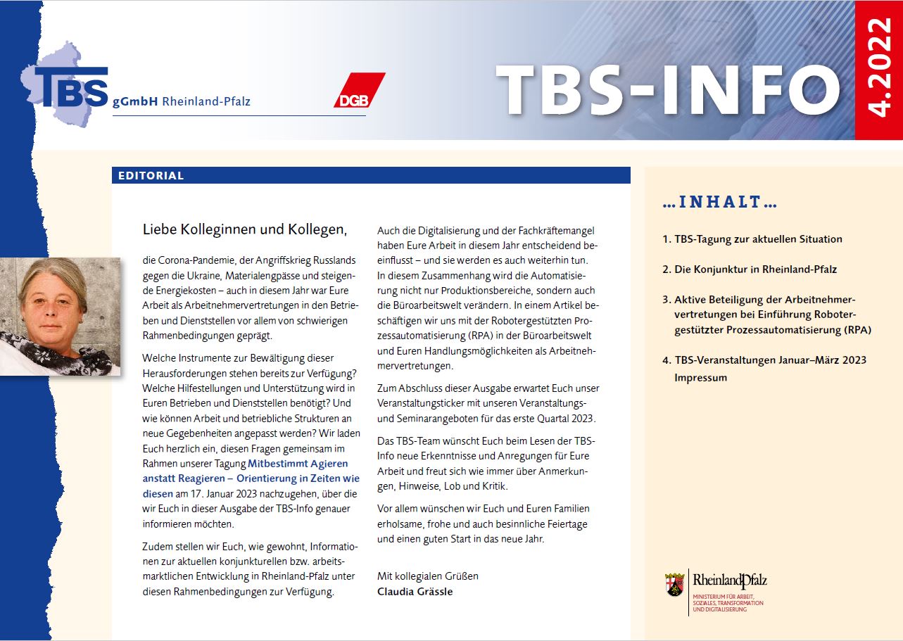 Publikationen - TBS gGmbH